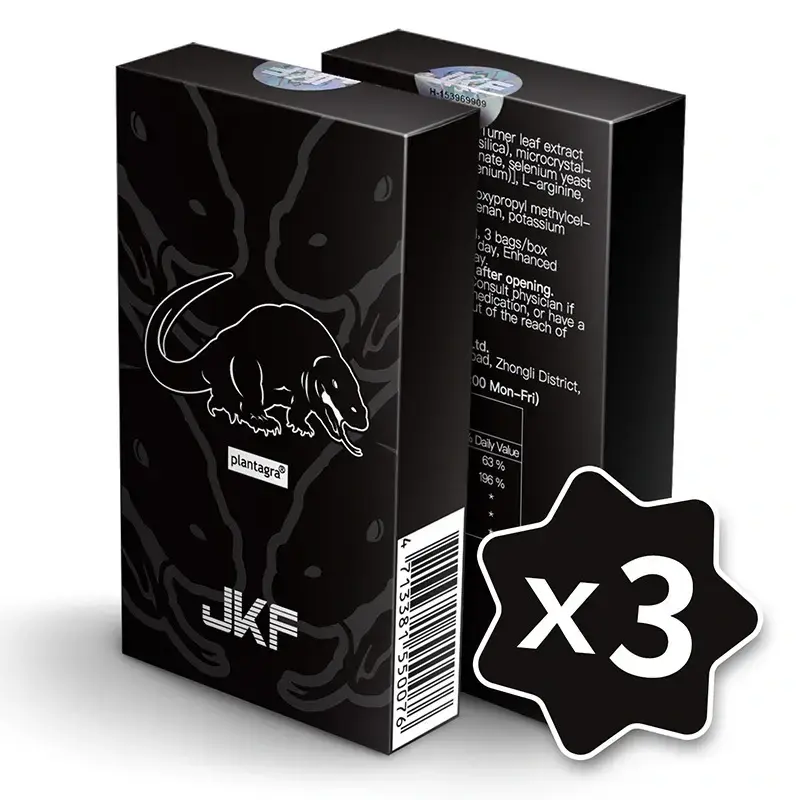 JKF黑蜥蜴 強棒出擊 一包3粒 盒裝3包 x 3 | JR24H｜人氣女郎周邊商品 獨家販售