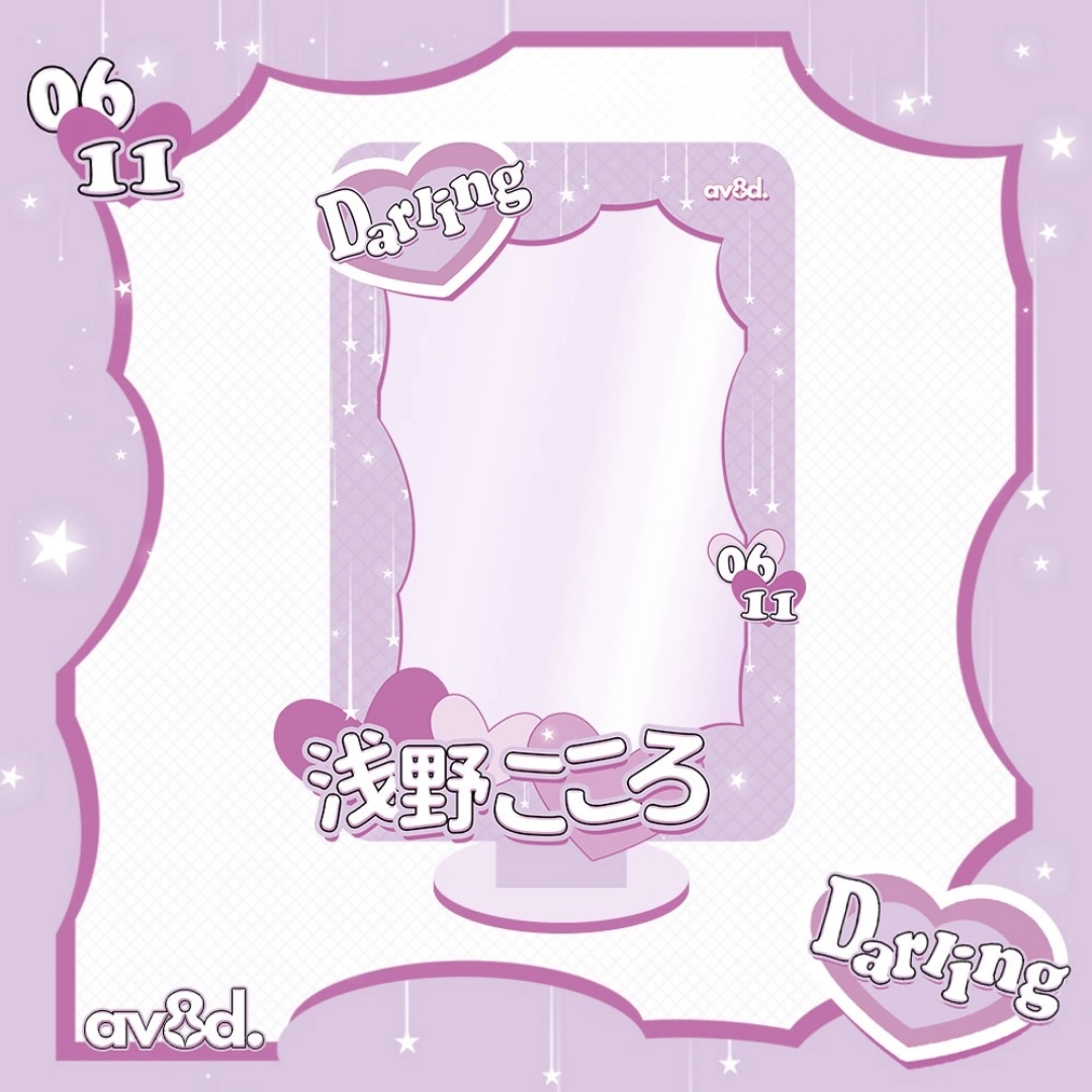 av8d 心愛の淺野心 專屬插卡立牌 | JR24H｜人氣女郎周邊商品 獨家販售