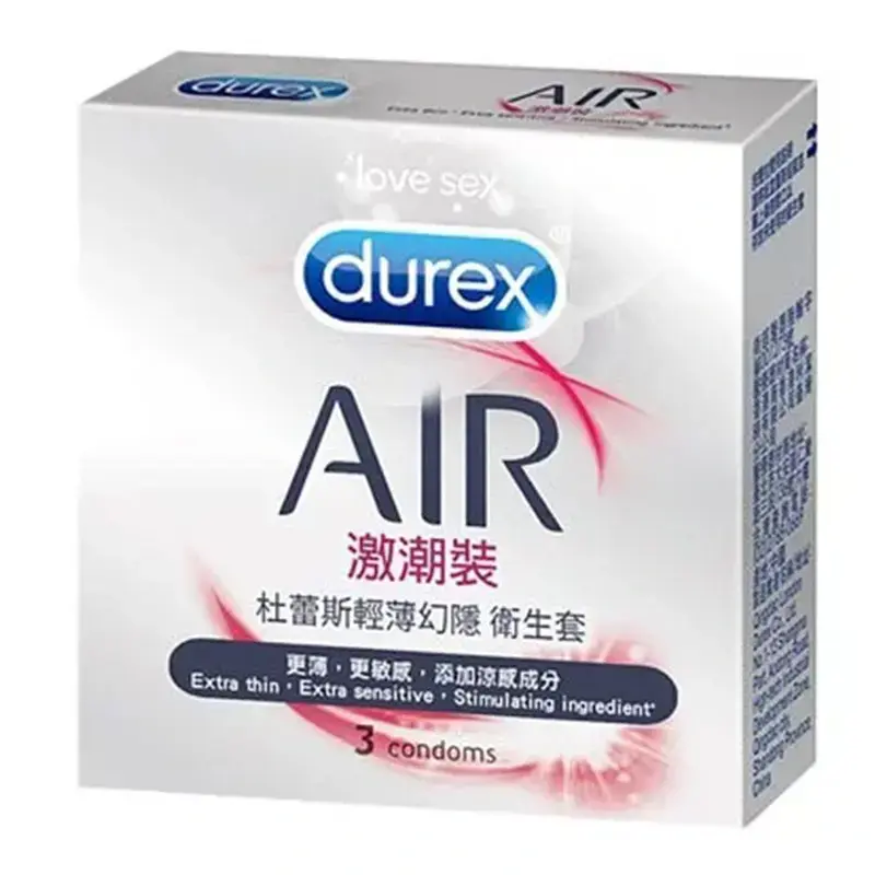 Durex杜蕾斯｜輕薄幻隱激潮裝保險套3入 | JR24H｜人氣女郎周邊商品 獨家販售